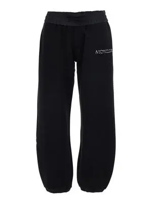 Moncler MONCLER Cotton Pants With Elasticated Waist Multicolor