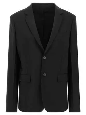 Fendi 2 Buttons Blazer - Black