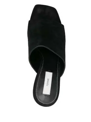 TOTEME Velvet Mules - Multicolor