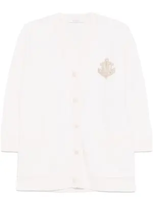 Max Mara Wool And Cashmere Cardigan - Multicolor