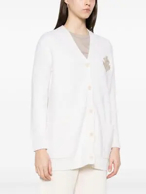 Max Mara Wool And Cashmere Cardigan - Multicolor