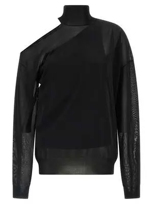 Fendi Double Knit Top - Black