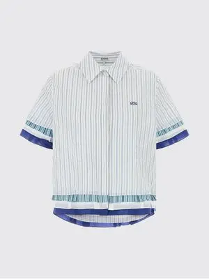 Loewe Striped Cotton Blend Casual Shirt