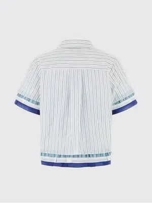 Loewe Striped Cotton Blend Casual Shirt