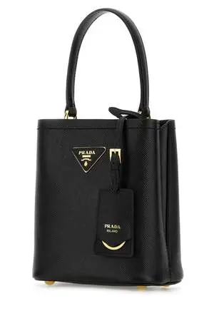 Prada Leather Small Panier Handbag