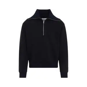 JIL SANDER Cotton Sweatshirt - Blue