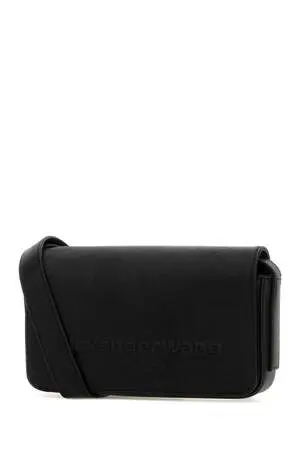 Alexander Wang Leather Punch Crossbody Bag - Black