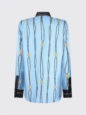 Gucci Silk Shirt With Graphic Print
