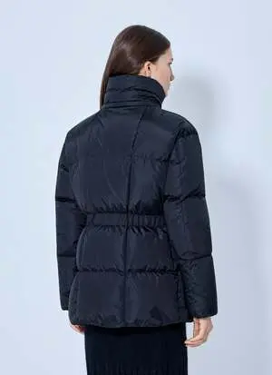 Moncler Agneux Hooded Short Down Jacket