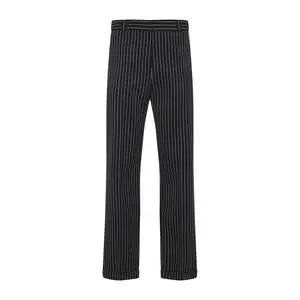 TOM FORD Striped Wool Chino Pants