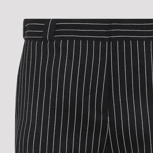TOM FORD Striped Wool Chino Pants