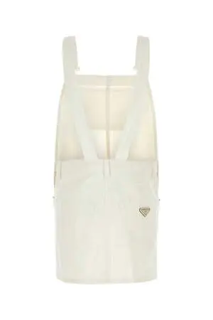 Prada Denim Dungarees Dress