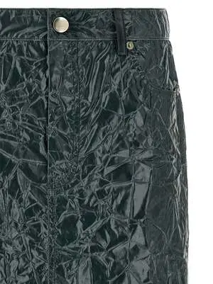 Marni Skirt With A Wrinkled Effect