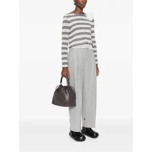 Brunello Cucinelli Grey Bucket Bags