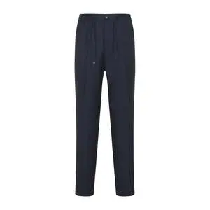Etro Wool And Linen Pants - Blue