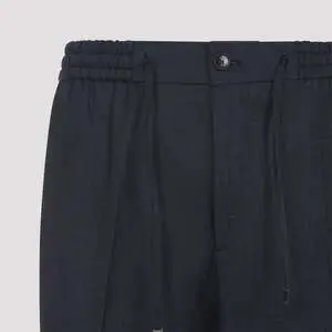 Etro Wool And Linen Pants