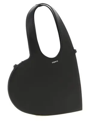 Coperni Mini Heart' Handbag - Black