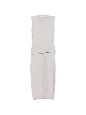 LEMAIRE Cotton Knotted Dress - Multicolor