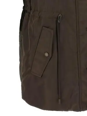 Max Mara Orgiano Padded Vest - Brown