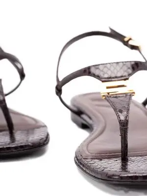 Fendi Ffold Ayers Flip-flops