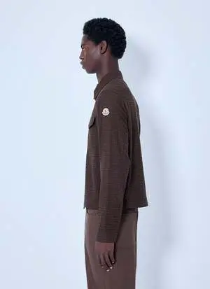 Moncler Checked Zip-up Jacket