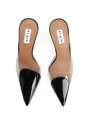 Alaïa Mule In Patent Leather And Pvc