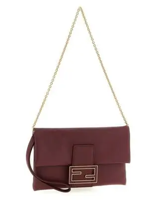 Fendi Mamma Baguette' Pouch - Multicolor