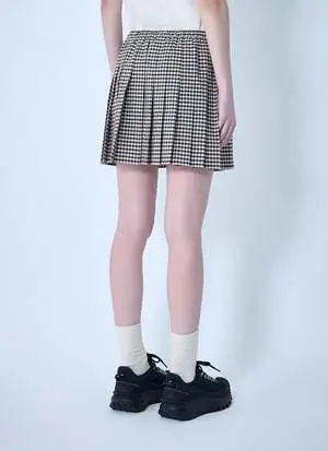 Moncler Pleated Mini Skirt