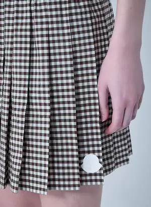 Moncler Pleated Mini Skirt