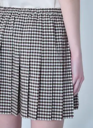 Moncler Pleated Mini Skirt