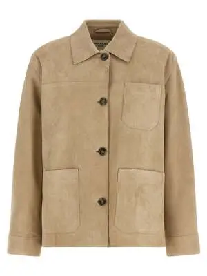 Max Mara Ghiera' Leather Jacket