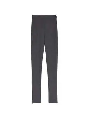 JIL SANDER Wool Slim Trousers - Multicolor