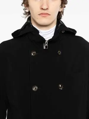 MONTECORE Double-breasted Jacket With Hood