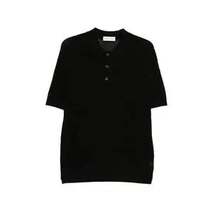 Dries Van Noten Polo Shirts - Black