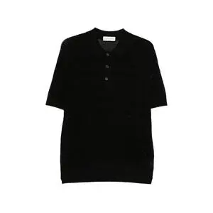 Dries Van Noten Polo Shirts - Black