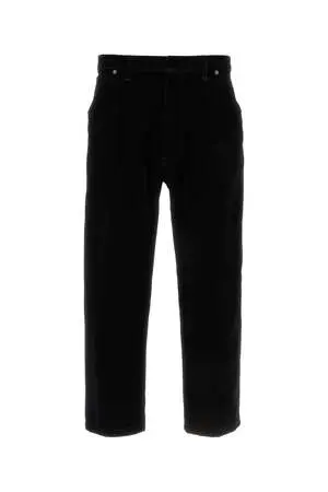 Prada Velvet Denim Pant - Black
