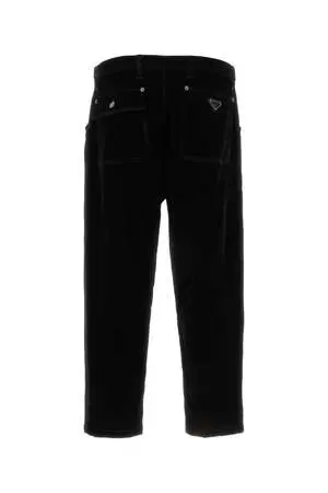 Prada Velvet Denim Pant