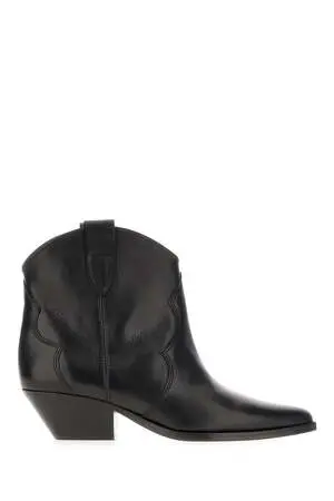 Isabel Marant Étoile Leather Ankle Boots - Multicolor