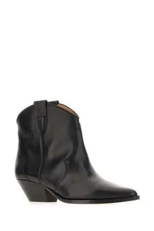 Isabel Marant Étoile Leather Ankle Boots - Multicolor