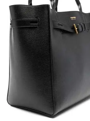 TOM FORD Medium Audrey Leather Tote Bag