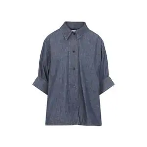 JIL SANDER Boxy Shirt - Blue