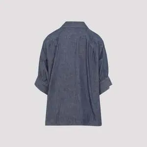 JIL SANDER Boxy Shirt - Blue