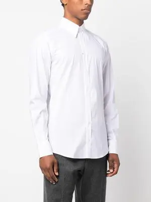 Dolce & Gabbana Regular Fit Cotton Shirt - White