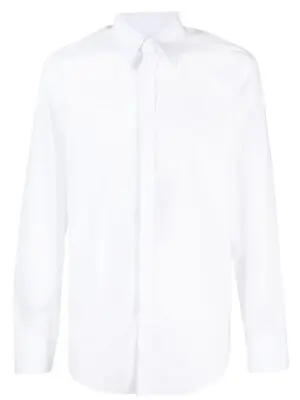 Dolce & Gabbana Regular Fit Cotton Shirt - White