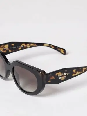 Prada Animal Print Acetate Cat-eye Sunglasses