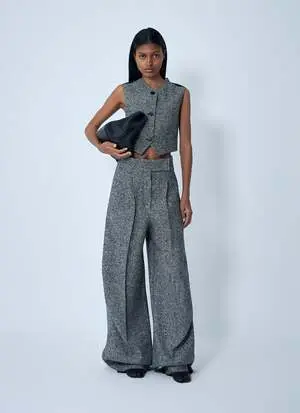 Max Mara Tailored Wool-and-silk Waistcoat