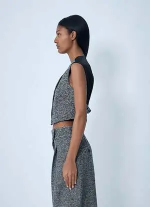 Max Mara Tailored Wool-and-silk Waistcoat
