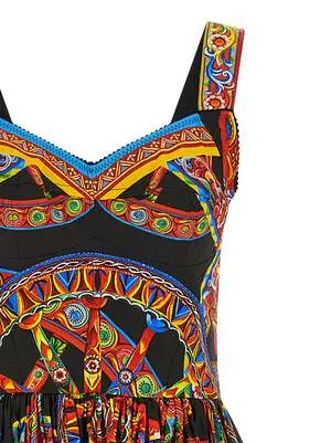 Dolce & Gabbana Carretto Poplin Dress
