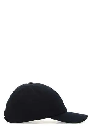Thom Browne Midnight Cotton Baseball Cap
