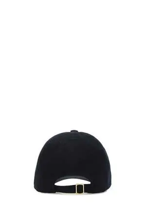 Thom Browne Midnight Cotton Baseball Cap